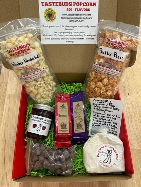 Premium Gift Box | Tastebuds Popcorn Hickory
