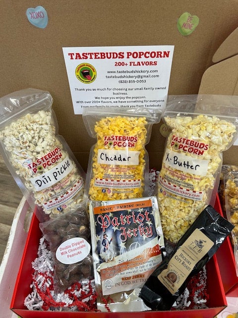 Premium Gift Box | Tastebuds Popcorn Hickory